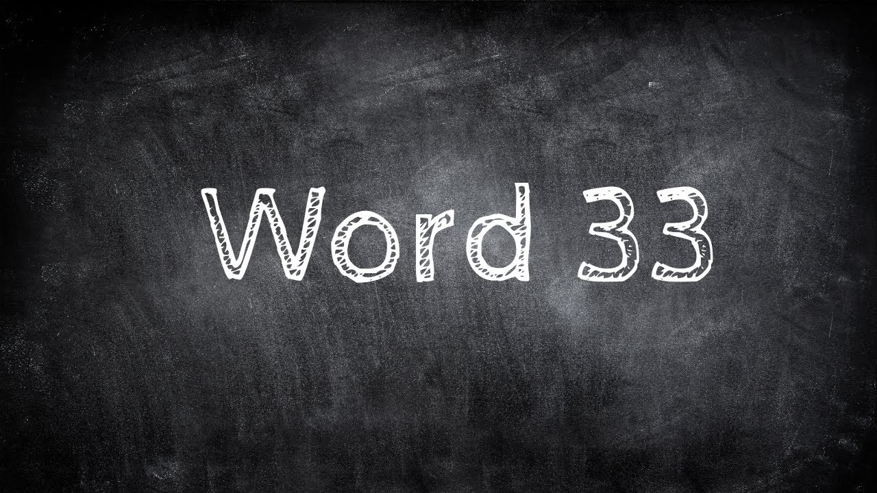 DAY 33 - SPEAK BETTER ENGLISH – LEARN A NEW WORD EVERY DAY - YouTube