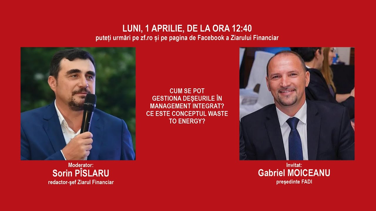 Gabriel Moiceanu - Preşedinte Fadi invitat la ZF Live - YouTube