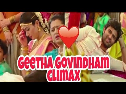 Geetha Govindham movie climax marriage scene in tamil|Vijay devarkonda ...