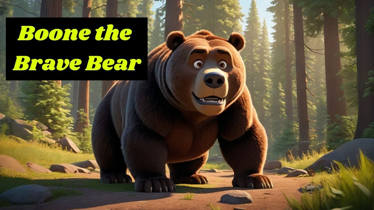 Boone the Brave Bear | The Brave Bear | English Story for Kids | Kool ...