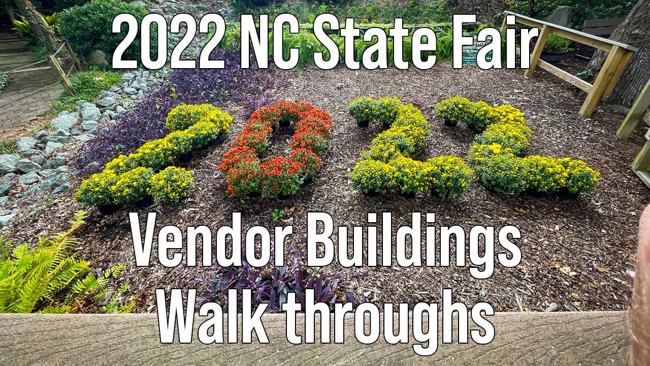 2022 NC State Fair Opening Day Walkthrough Part 1 - Walking around the ...