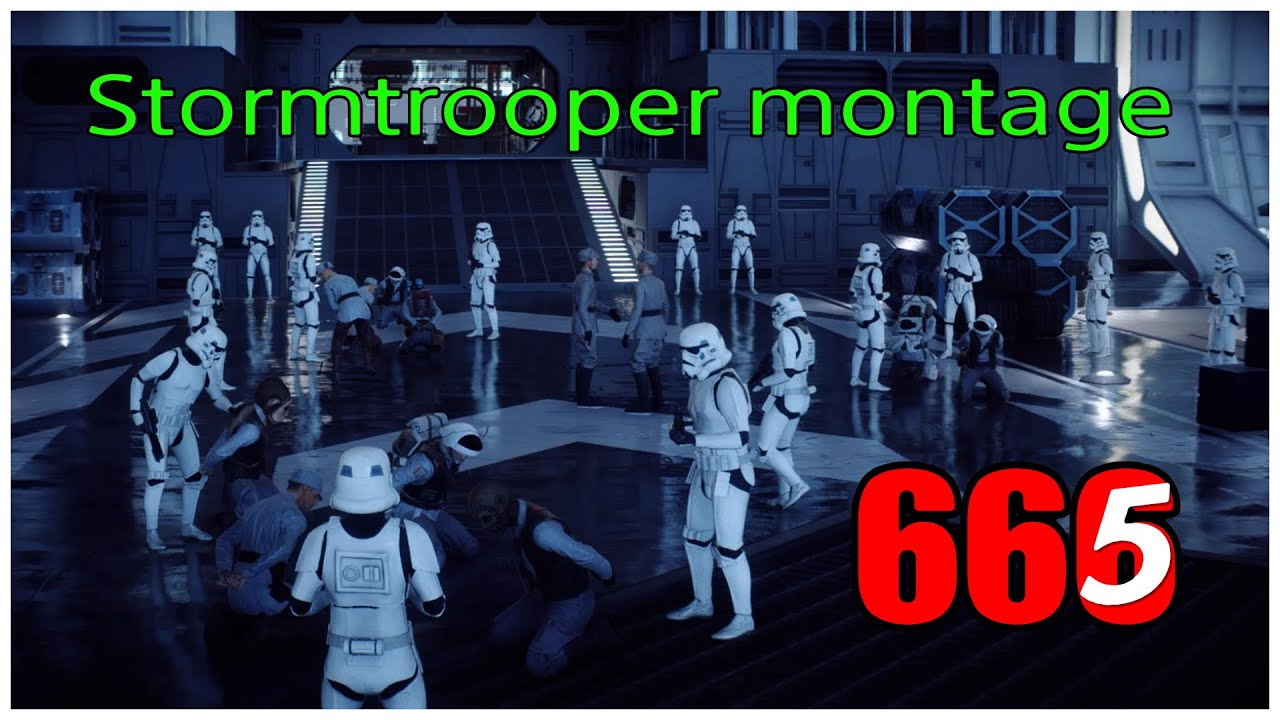 Star Wars battlefront 2 stormtrooper montage ( no hud & 1st person ...