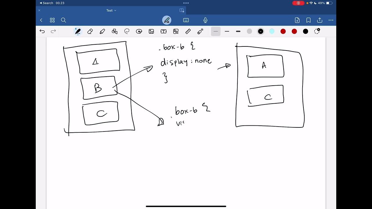 Perbedaan display none dan visibility hidden CSS - YouTube