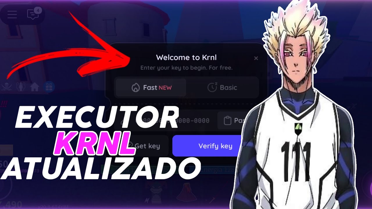 EXECUTOR KRNL 100% ATUALIZADO FUNCIONANDO e COMO PEGAR A KEY DELE - YouTube
