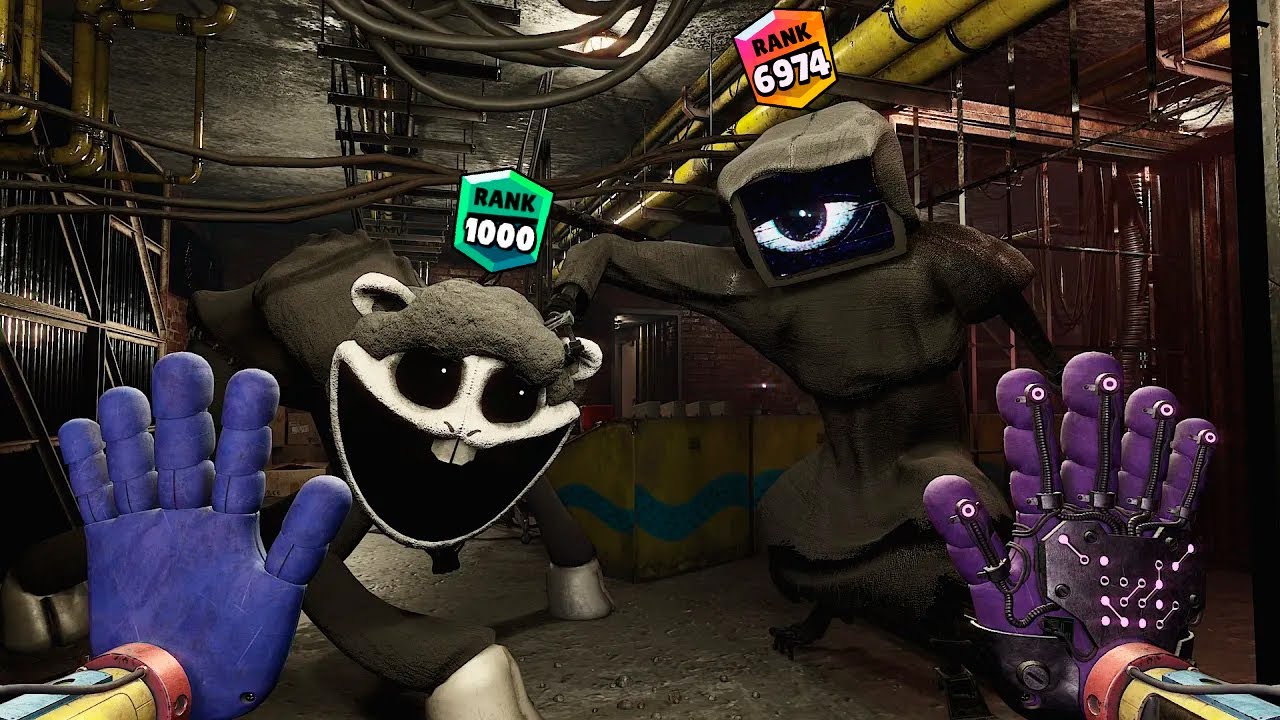 Poppy Playtime: Chapter 5 - BABA CHOPS MEETS HARLEY SAWYER (RANK UP ...