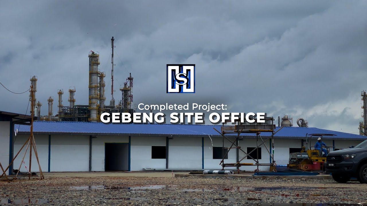 Construction Progress of Gebeng Site Office | Solid Horizon - YouTube