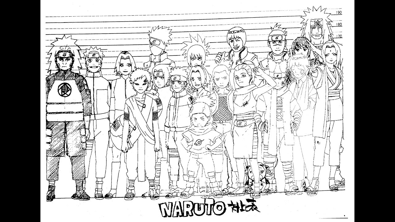 Naruto Shippuden character setting, by Takamura Store - YouTube
