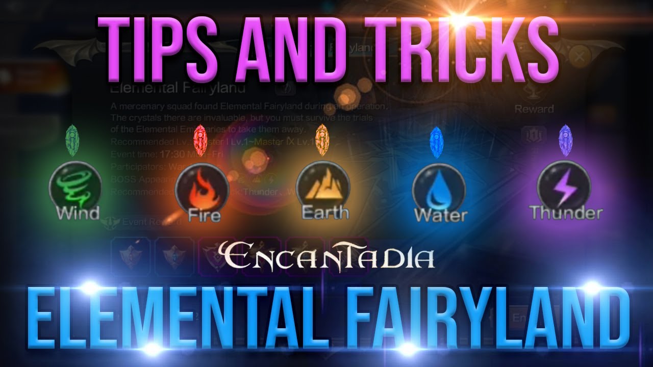 TIPS AND TRICKS TO ELEMENTAL FAIRYLAND - MU Origin 2 - YouTube