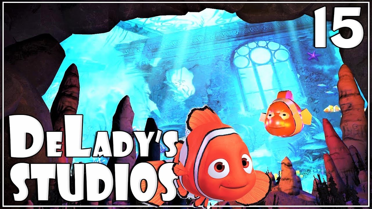 🎬 Building a Finding Nemo Dark Ride in DeLady's Studios | Planet ...
