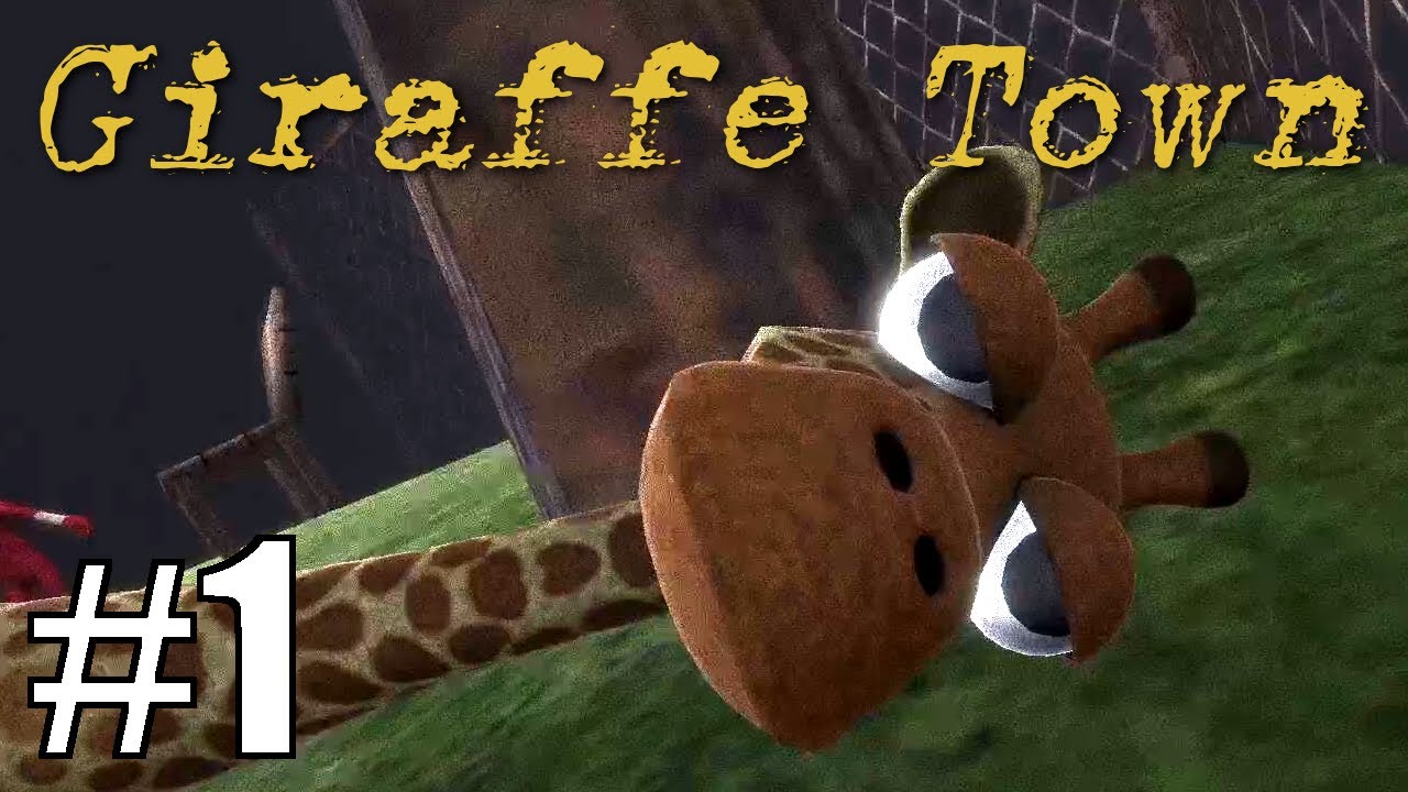 Weird Giraffe Themed "Horror" Game | Giraffe Town (Part 1) - YouTube