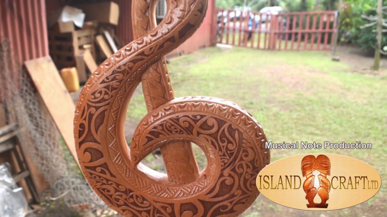 Cook Islands Musical Note Key - YouTube