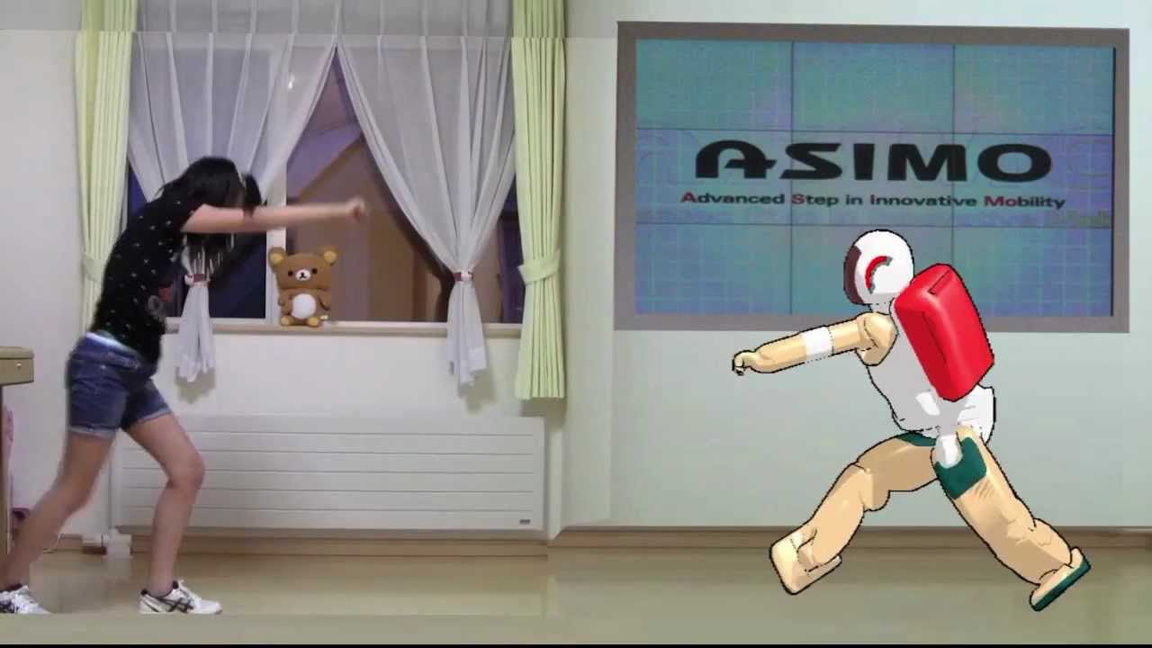 ASIMO Vs Hima, Bad Apple!! - Dance Battle. - YouTube