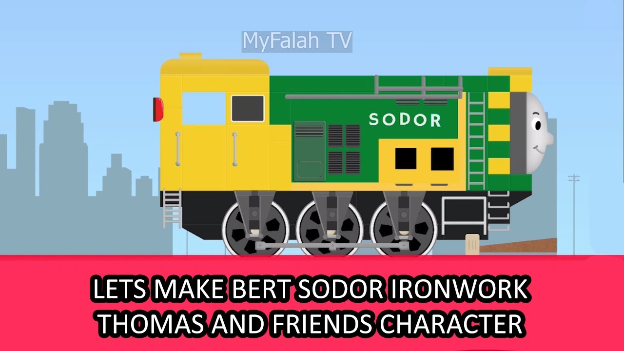 Membuat Kereta Api Bert Sodor Ironworks - Thomas and Friends di Labo ...