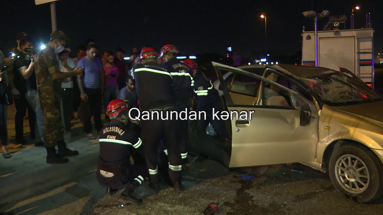 Qəza can aldı. Aşan "AzSamand"ın sürücüsü hadisə yerində ölüb. - YouTube