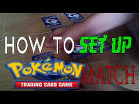 How To Set Up Pokemon Trading Card Game Match! - YouTube