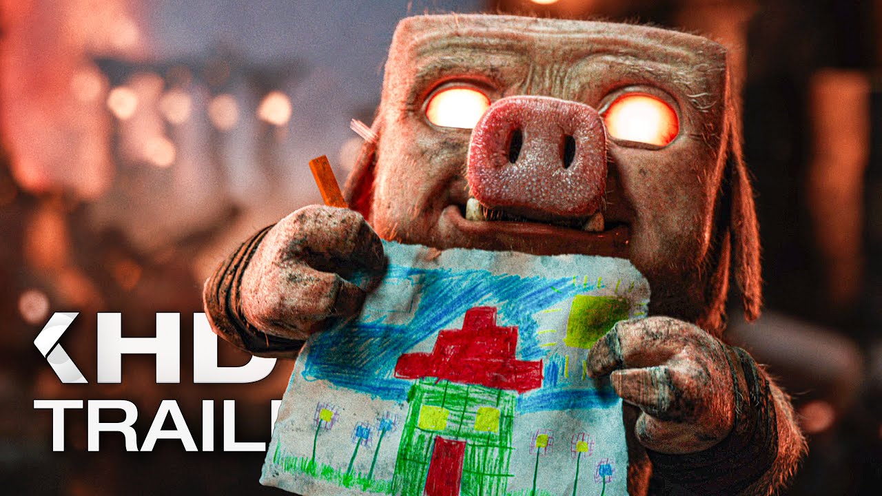 The Pig Army Attacks! - A MINECRAFT MOVIE New Trailer (2025) - YouTube