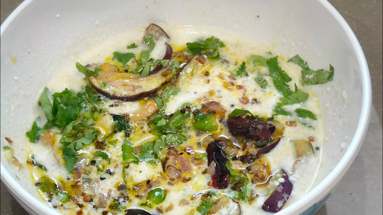 ଭୋଜି ପରି ଦହି ବାଇଗଣ ରେସିପି | How to make bhoji style dahi began recipe ...