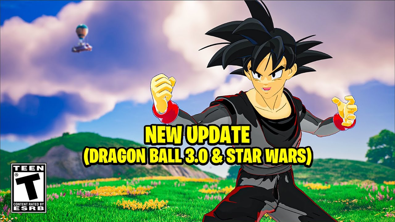 Fortnite Update Arrives! (New Goku & Star Wars) - YouTube