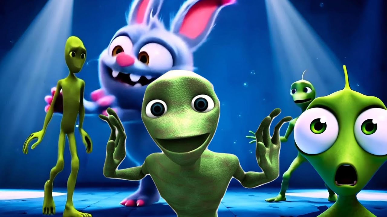Halloween Meme parody of "El Chombo, Dancing Green Alien - Dame Tu ...