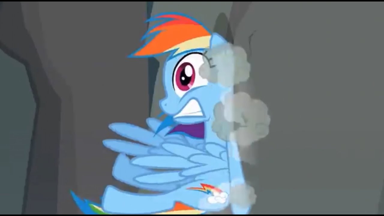 Rainbow Dash running into things for 43 seconds straight + getting ...