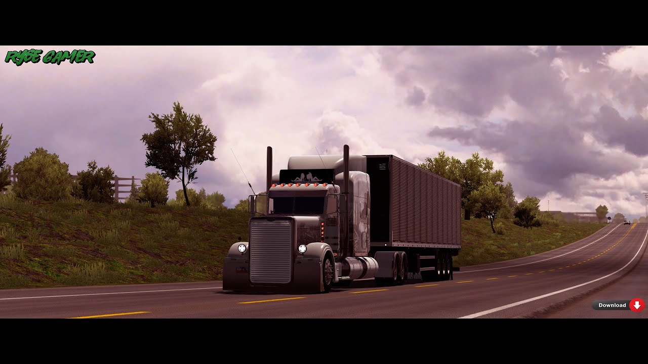 THE HATERBILT-PETERTBILT 379/389 TOP TRUCK MOD FREE ATS/ETS2 1.44 - YouTube