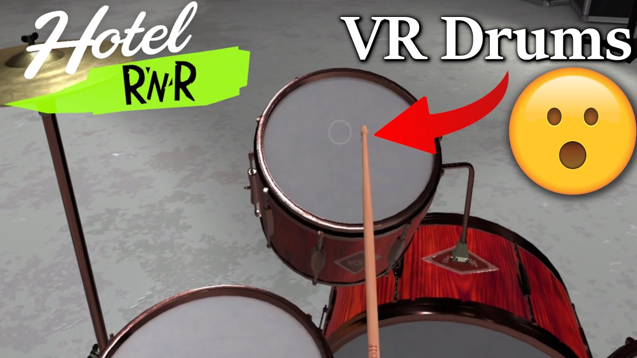 VR Drums Are Insane | Hotel RnR - YouTube