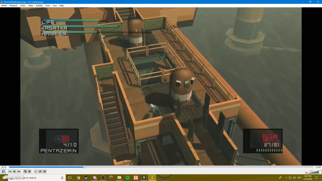 MGS2 5 Shot Harrier guide with explanation (Very Easy - Hard) - YouTube