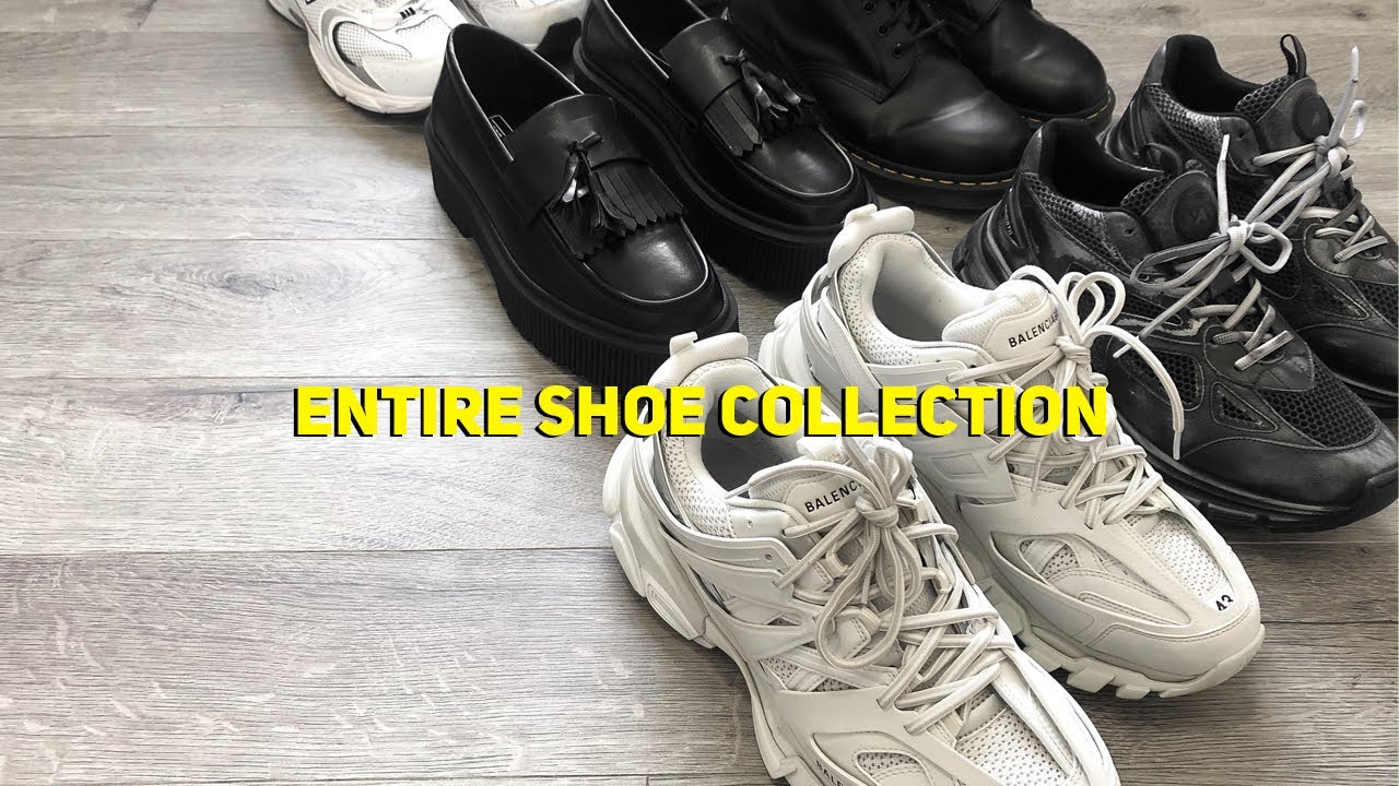 MY ENTIRE SNEAKER / SHOE COLLECTION 2020 | Men's Fashion - YouTube