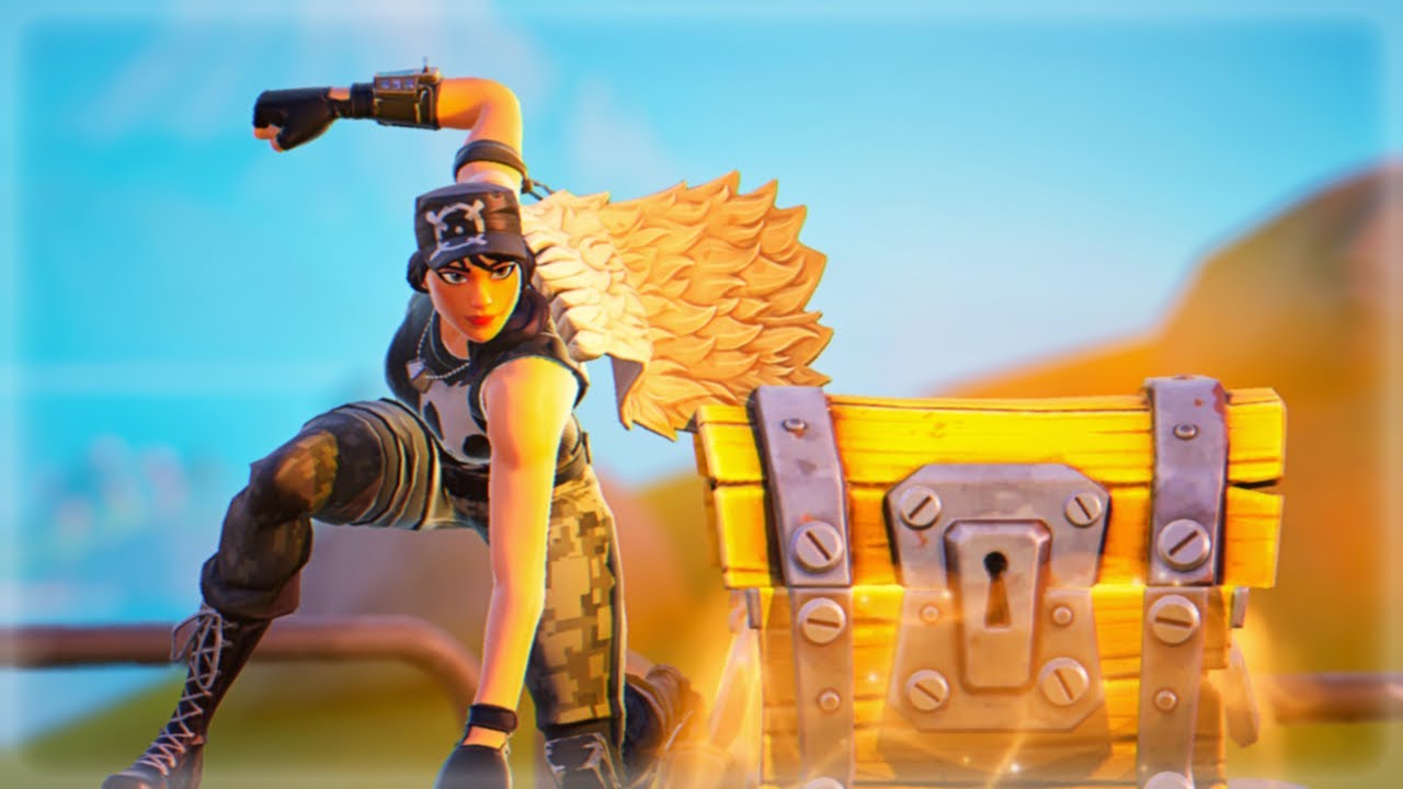 THE ONE CHEST CHALLENGE IN FORTNITE - YouTube