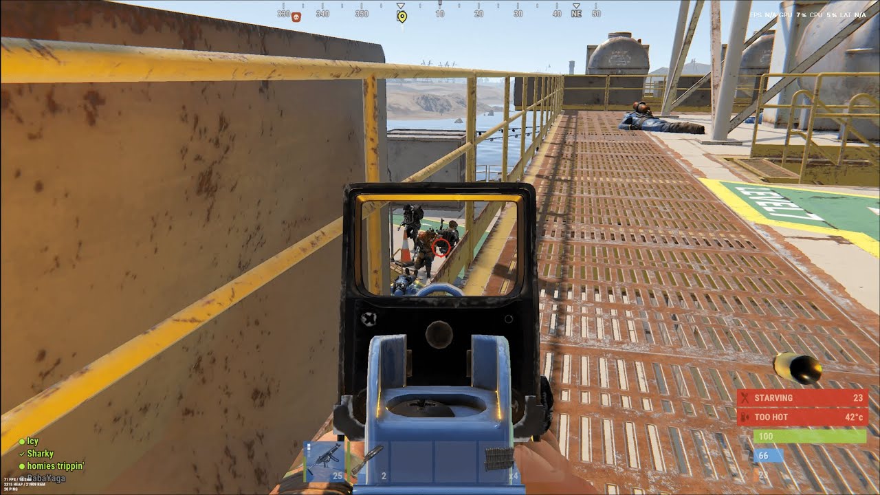Rust - 40k hours VS 600 Players! - YouTube