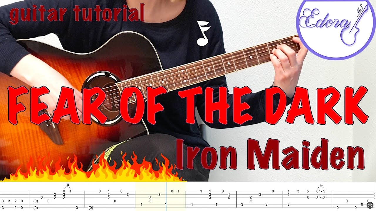 Fear of the Dark - Fingerstyle Guitar Tutorial Teaser - Iron Maiden ...