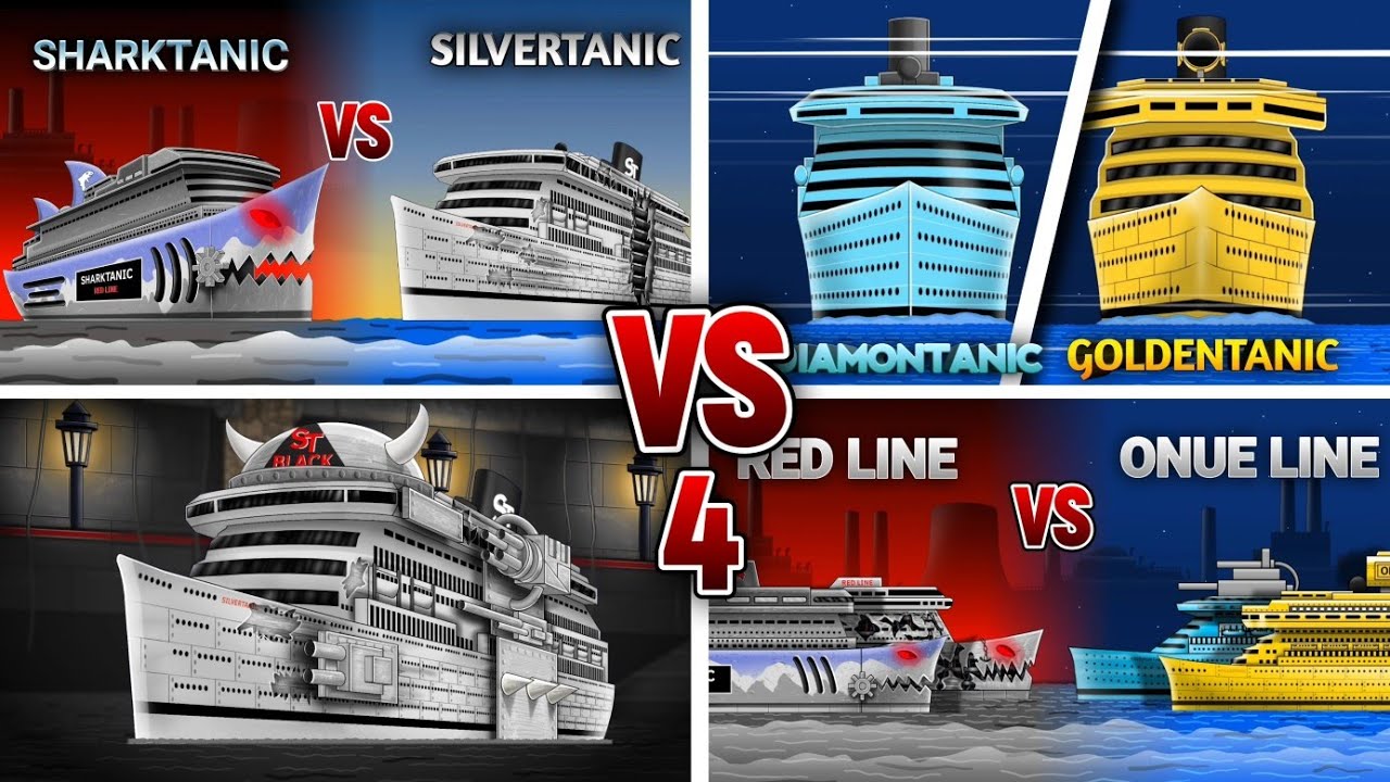 The Rescue of MEGA-TITANIC and SILVERTANIC FULL ANIMATION ⚓️⭐️💎 - YouTube