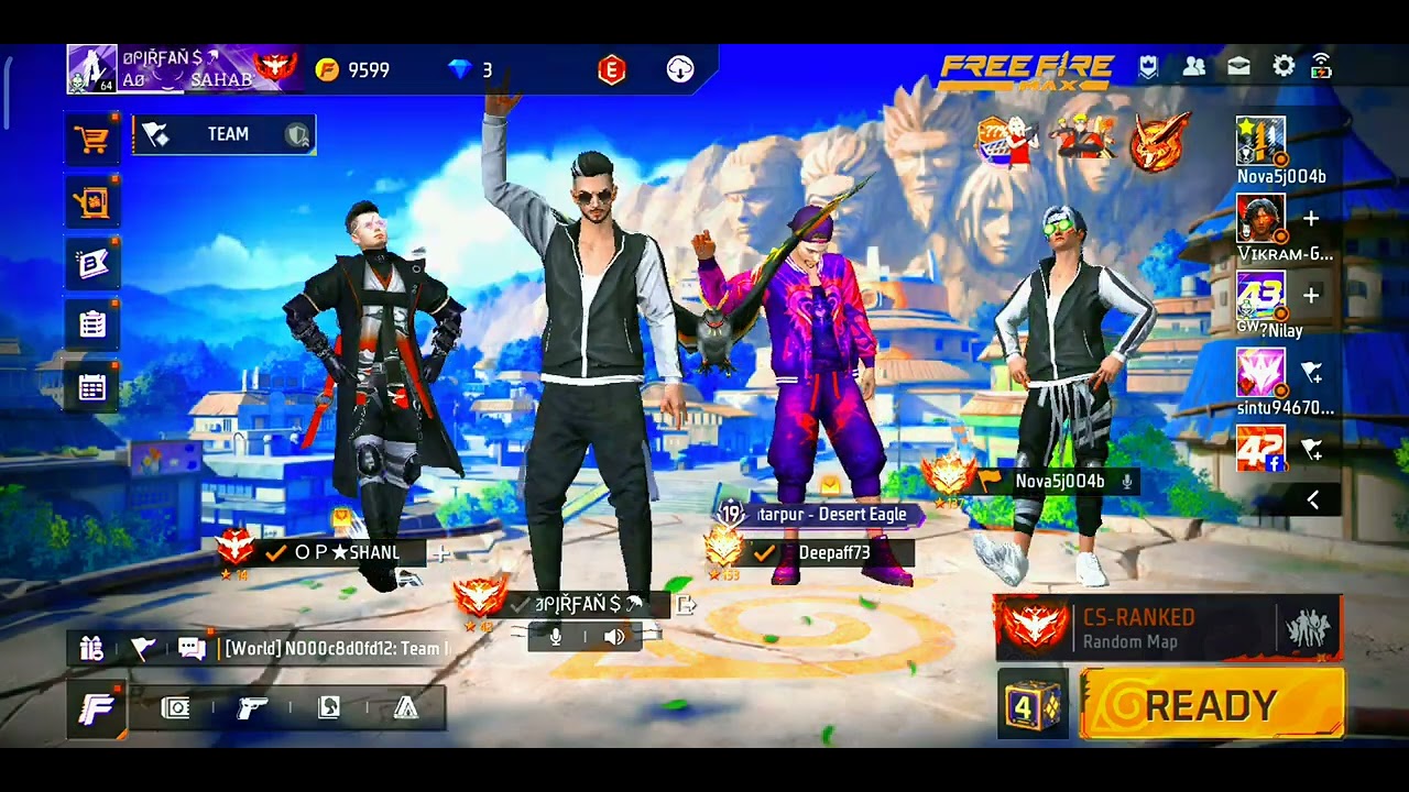 #short # free fire max loby #ff loby #friends emote evo max gun - YouTube