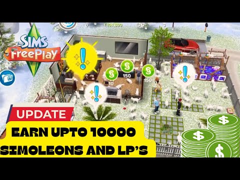 How to earn Simoleons fast in Sims Freeplay| Simoleons Lp & Sp without ...