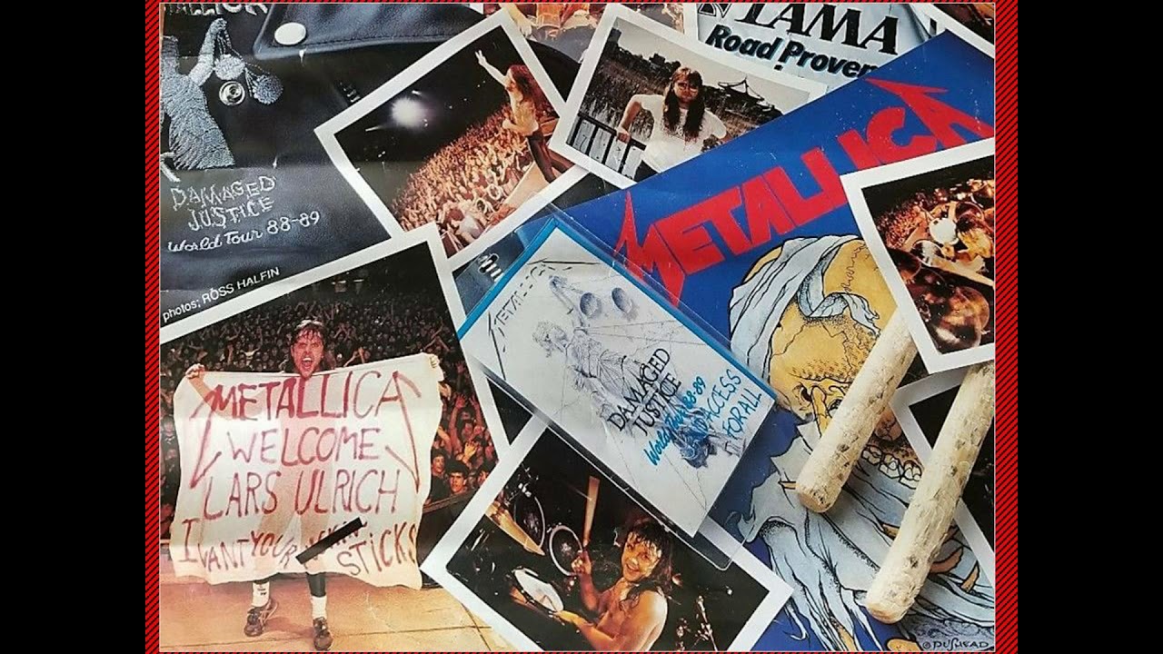 Lars Ulrich - 1989 TAMA Promo Poster - YouTube