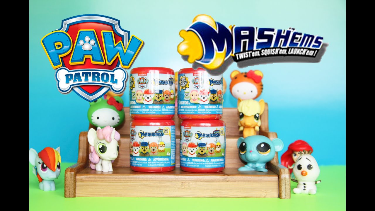 Paw Patrol Fashems and Mashems Toys Opening and Review - YouTube