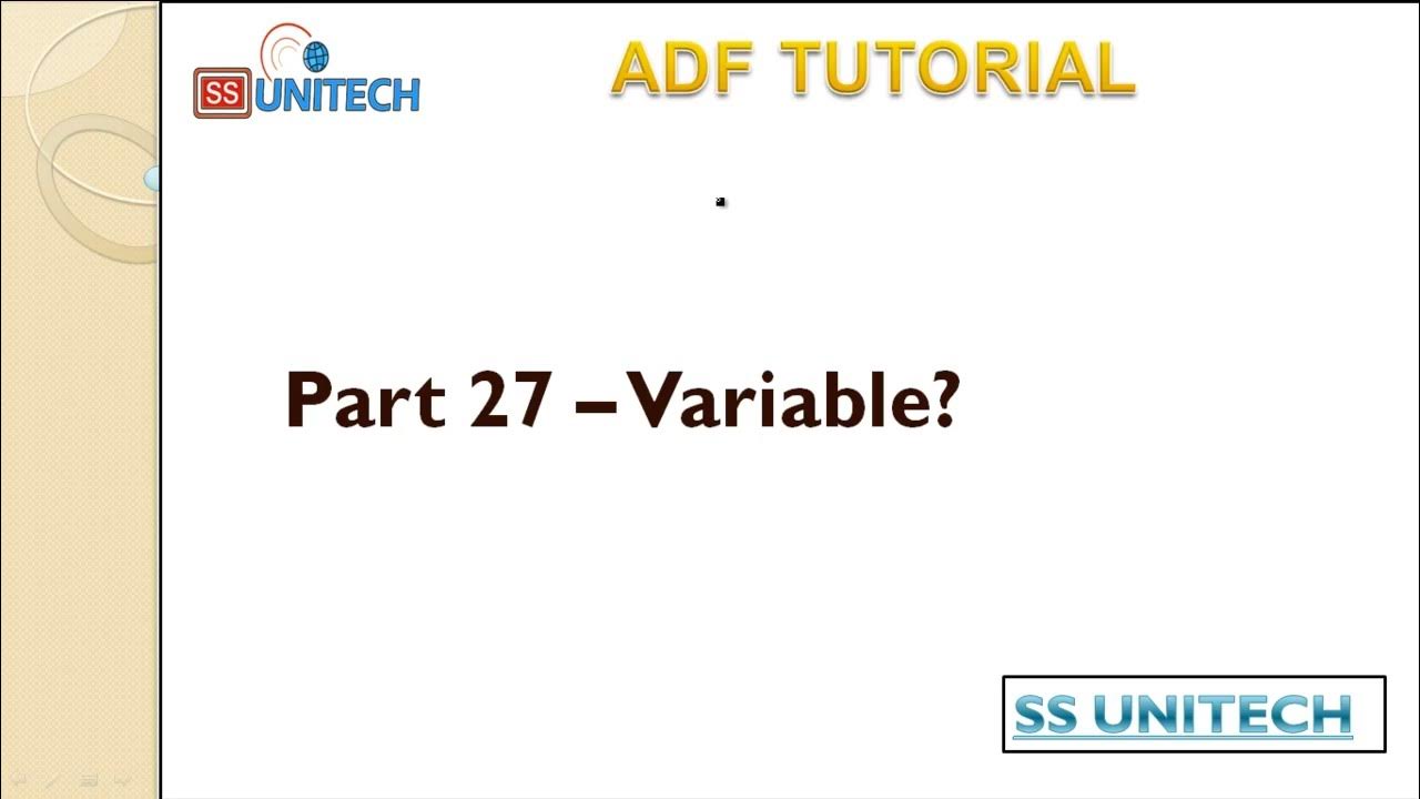 Variables in Azure Data Factory | ADF tutorial part 25 - YouTube