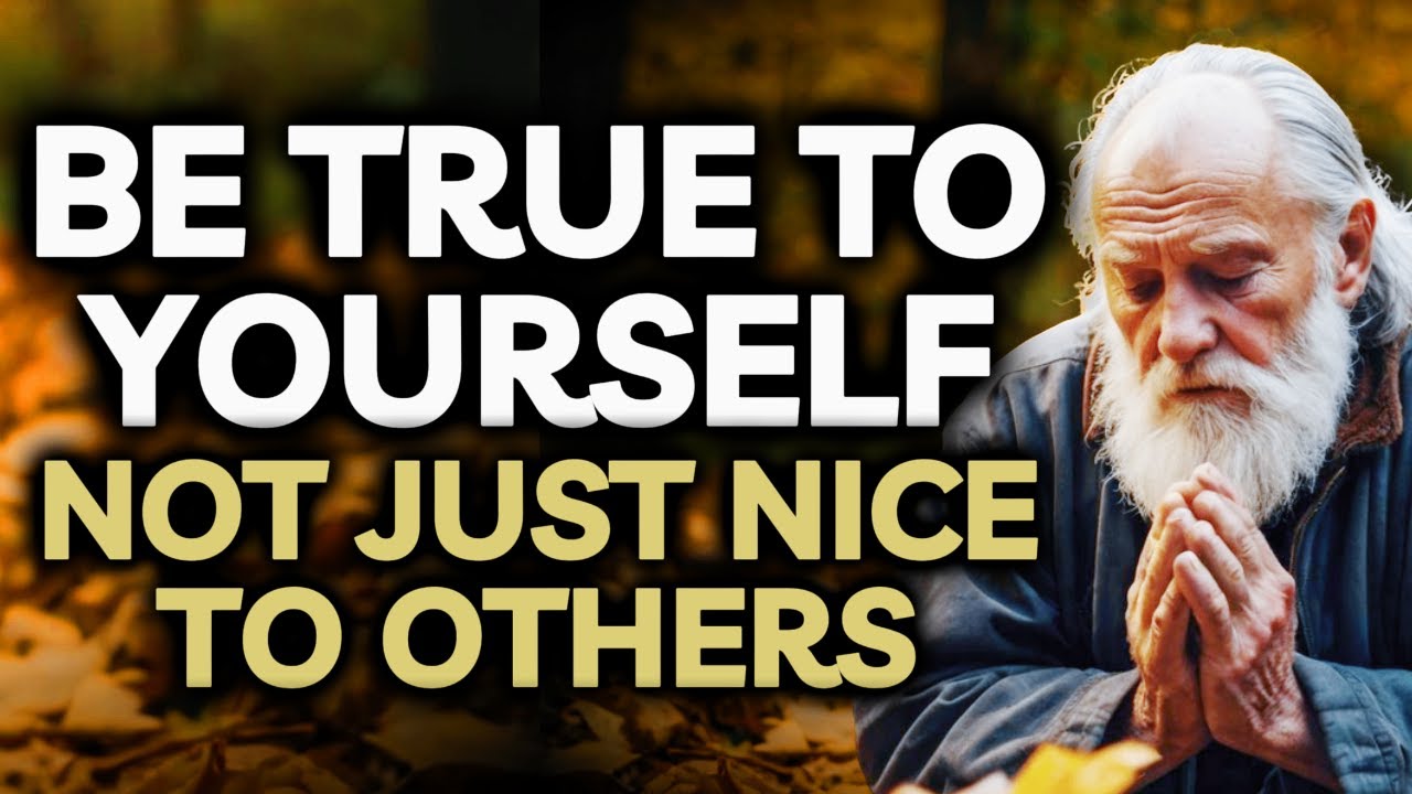 Real strength is found in being true to yourself not just nice to ...