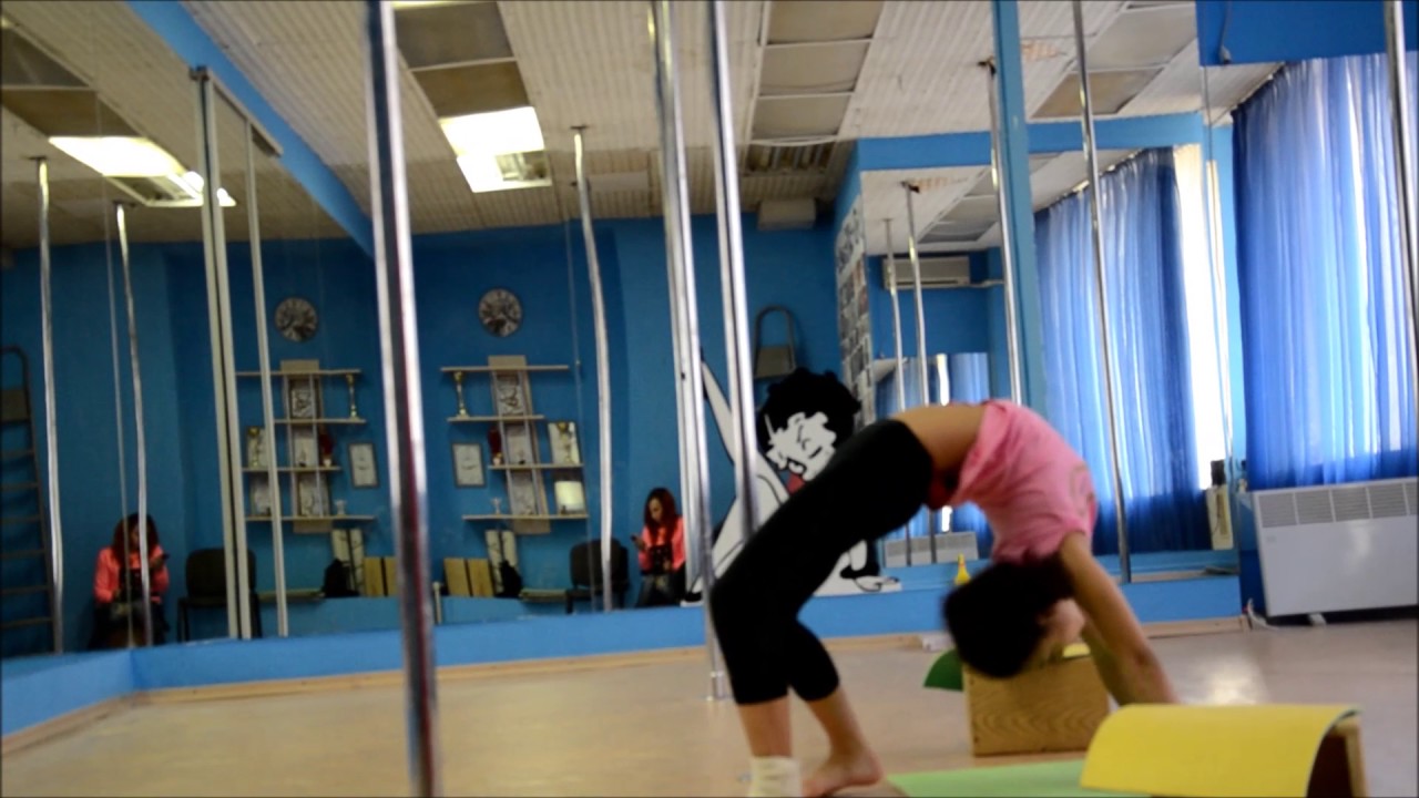 Emily Stretching - YouTube