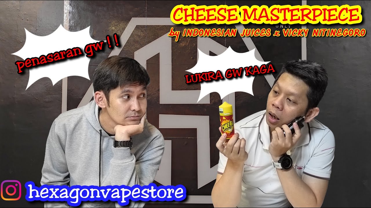 Review Liquid Cheese Masterpiece By INDONESIAN JUICE Vicknit ...
