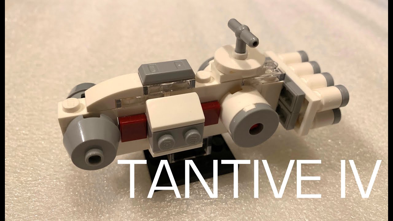 LEGO Star Wars Mini Tantive IV - Speed Build - Brick Beau - YouTube