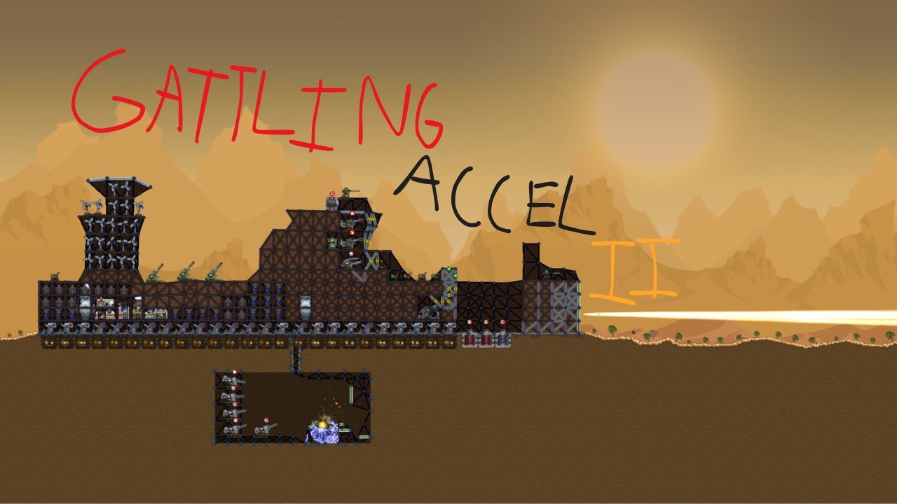 Gatling Accelerator II! (Birdies GUNS | Modded Forts RTS Multiplayer Gameplay #190) - YouTube