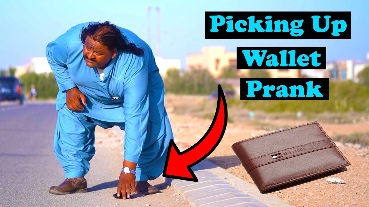 Picking Up Wallet Prank | Pranks In Pakistan | Humanitarians - YouTube