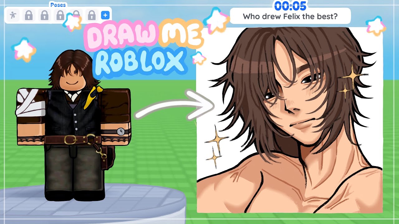 Drawing people’s avatars in DRAW ME pt.6 | ROBLOX | - YouTube