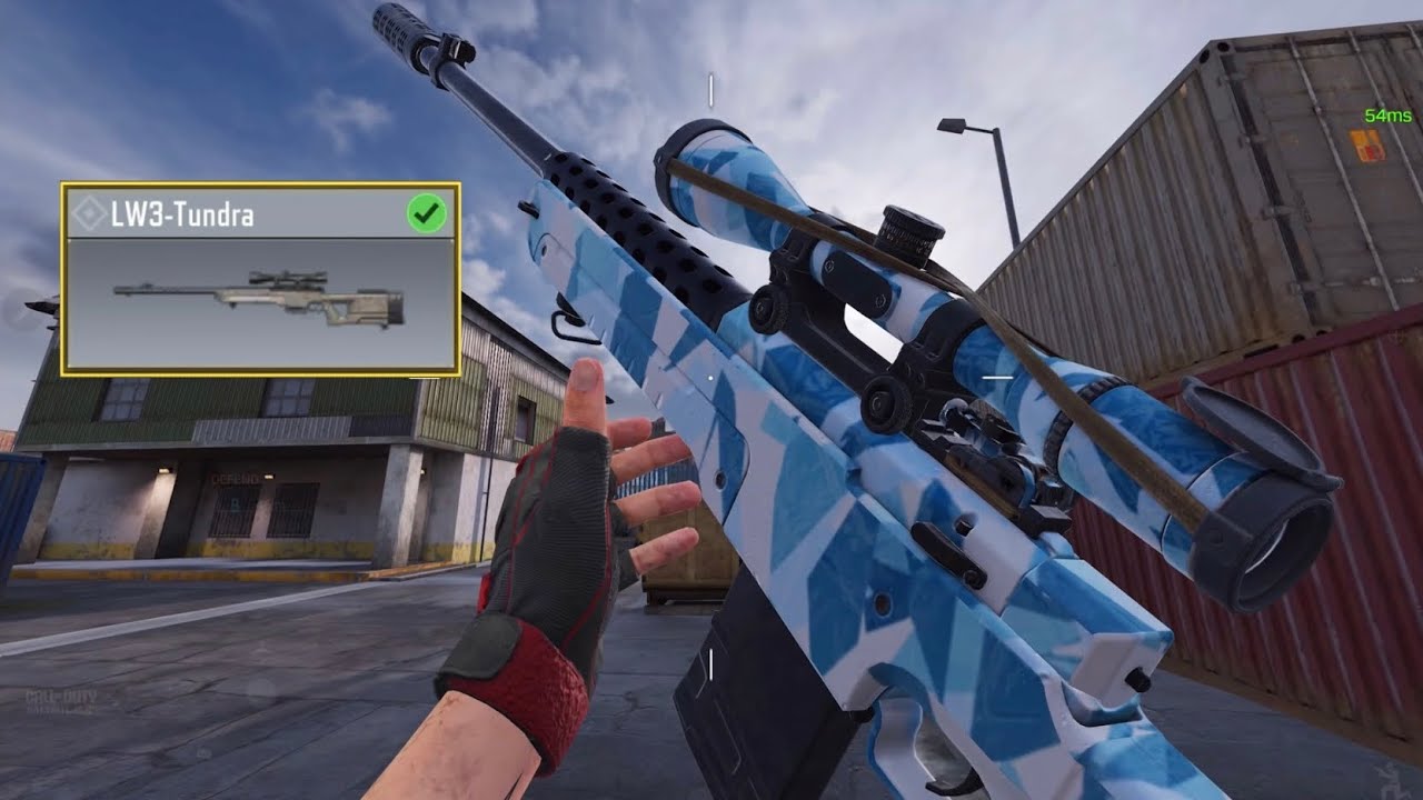 The New AWM Sniper LW3 Tundra Gameplay😍 - YouTube