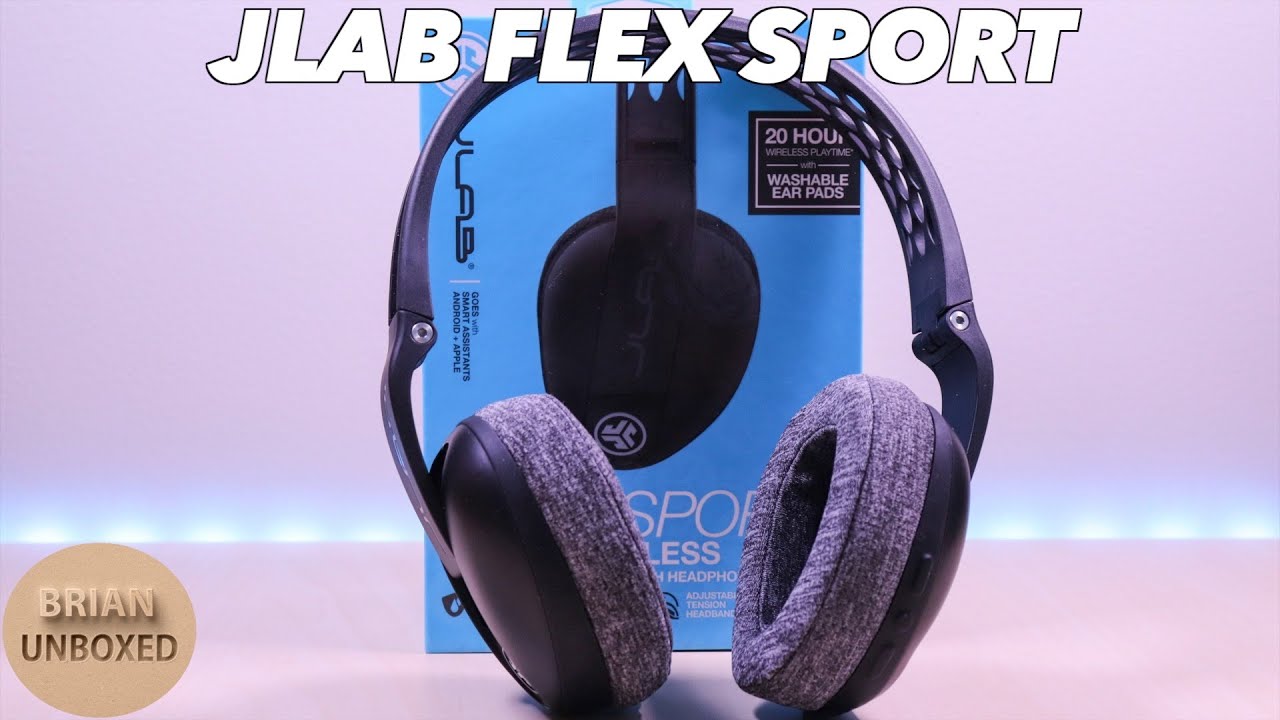 JLAB Flex Sport Wireless Headphones - Perfect For The Gym & Workouts ...