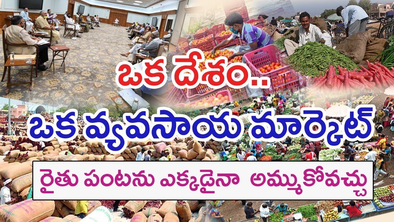 One Nation - One Market || Farmer Can Sale Crop anywhere || Narendra ...