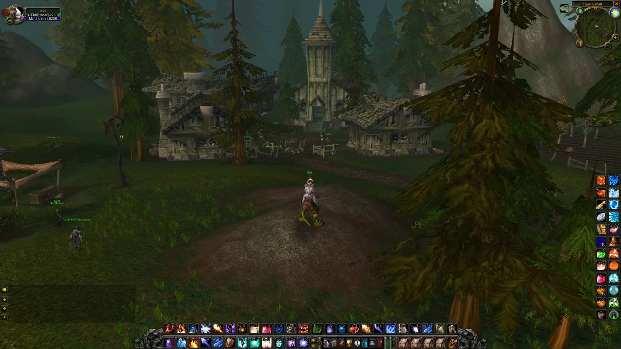 Tarren Mill Location, WoW Classic - YouTube