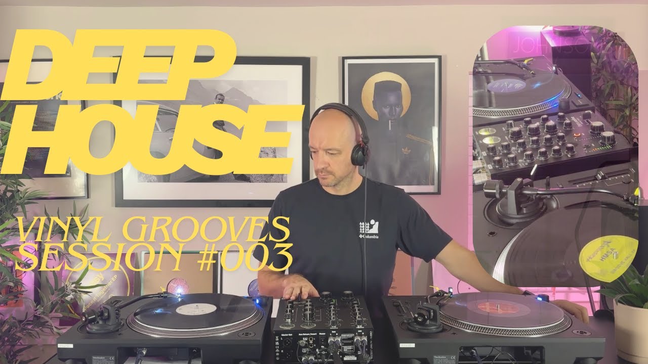 Deep House Vinyl Mix 2025 | Union Audio Rotary DJ Set | Vinyl Grooves ...