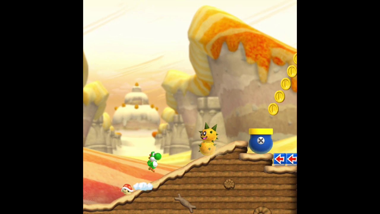 Mario Run: Pokey Vaulting Walkthrough - YouTube